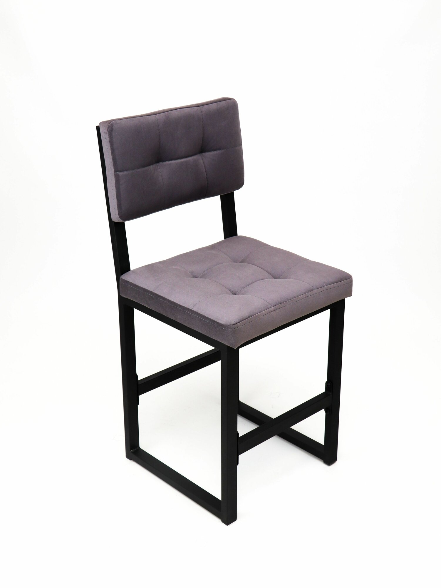 Стул кухонный со спинкой обеденный лофт