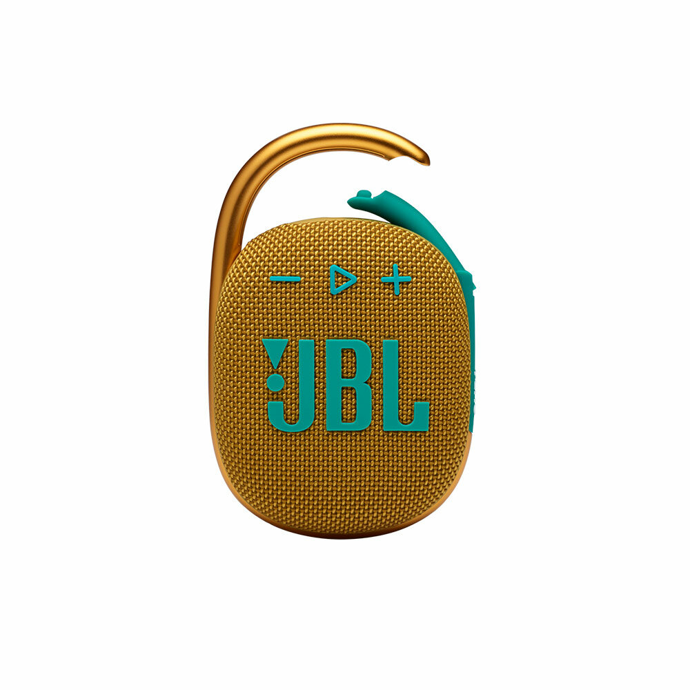 Портативная колонка JBL Clip 4, Yellow , IP67, 500мАч, Bluetooth 5.1