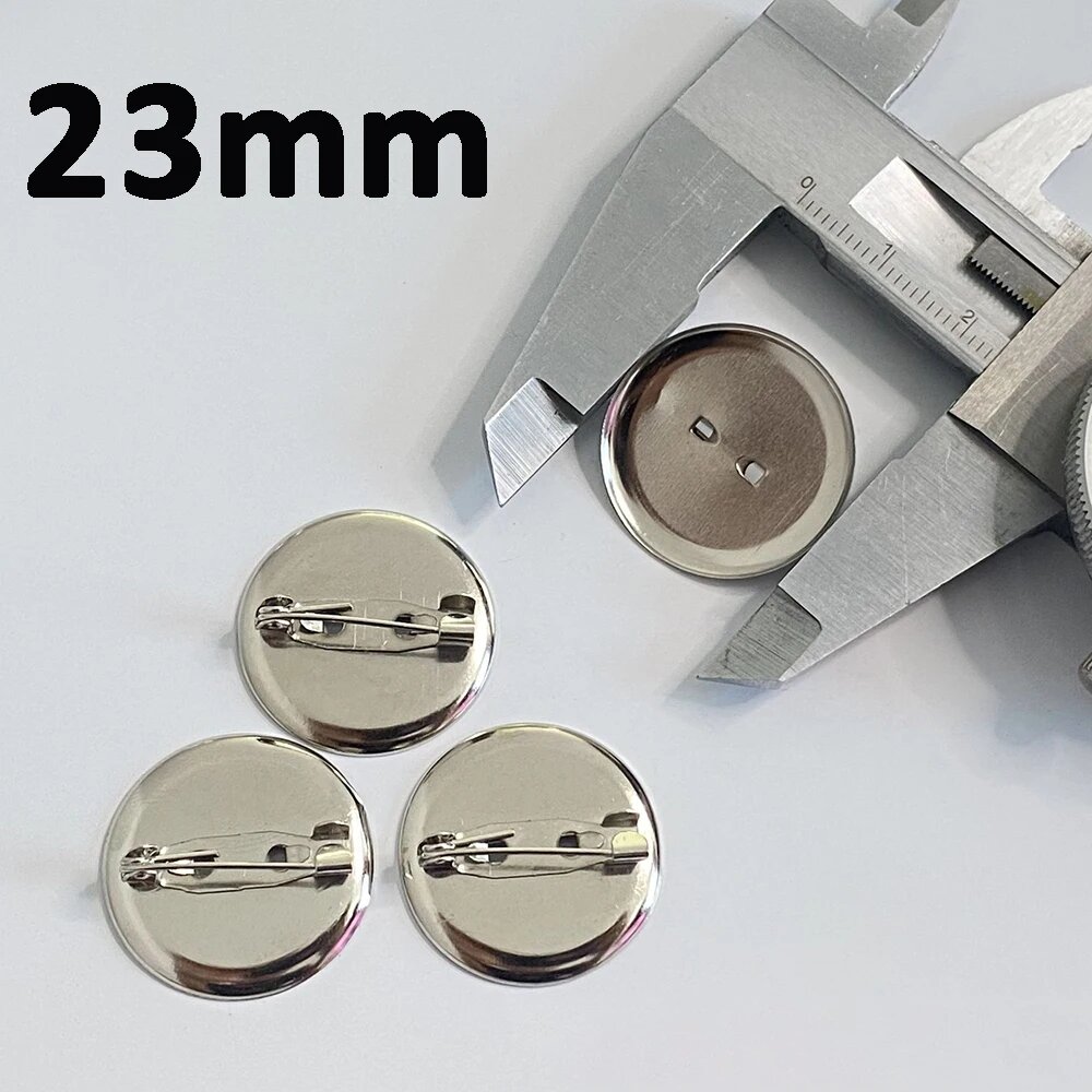 Заготовки для значков 23mm, металлические
