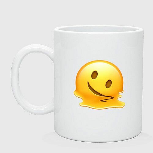 Плавящийся смайлик Керамическая кружка
