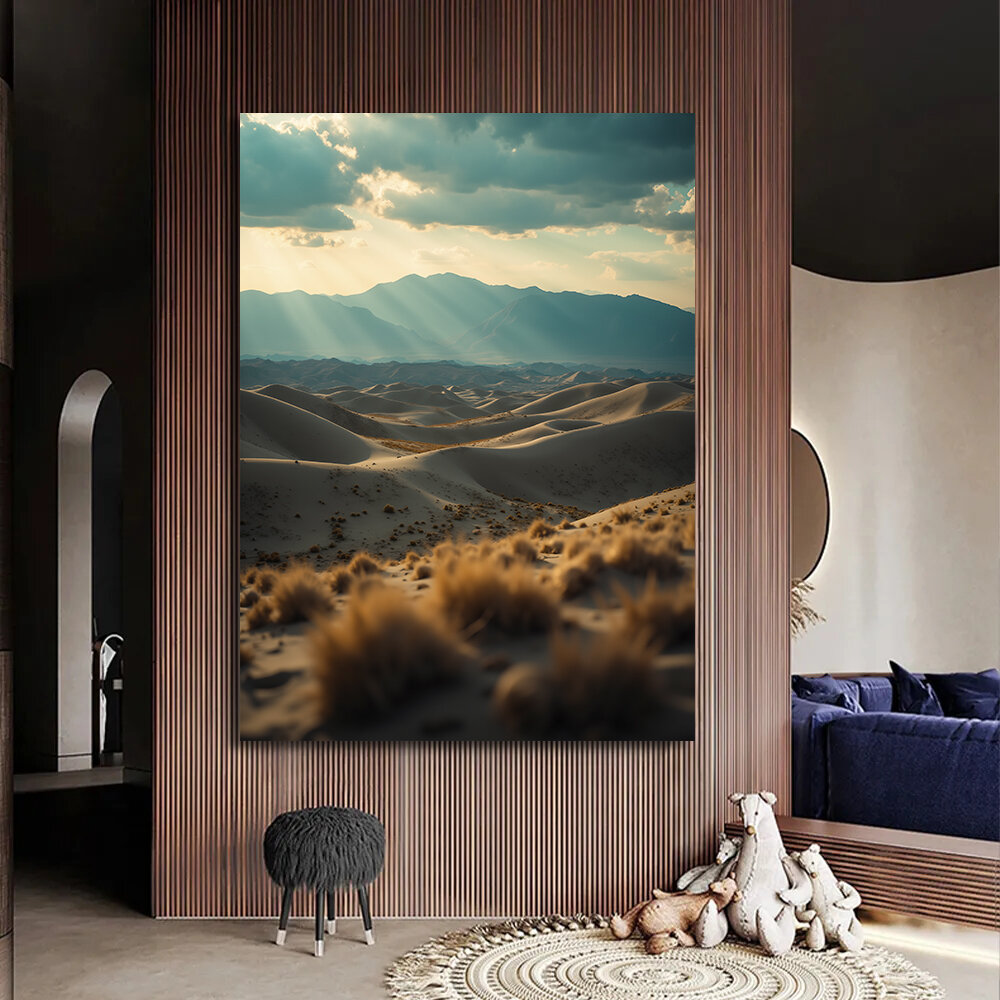 Горы / пейзаж, картина море / на стену, 40х60 см.