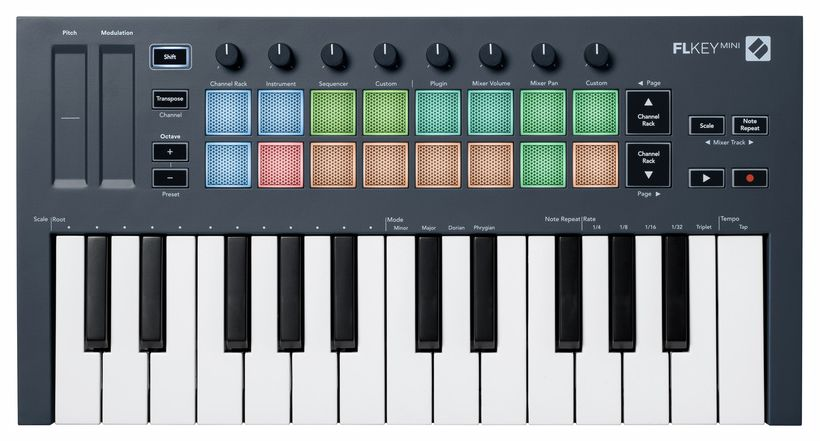 Novation FLkey Mini - Клавиатуры 25 клавиш