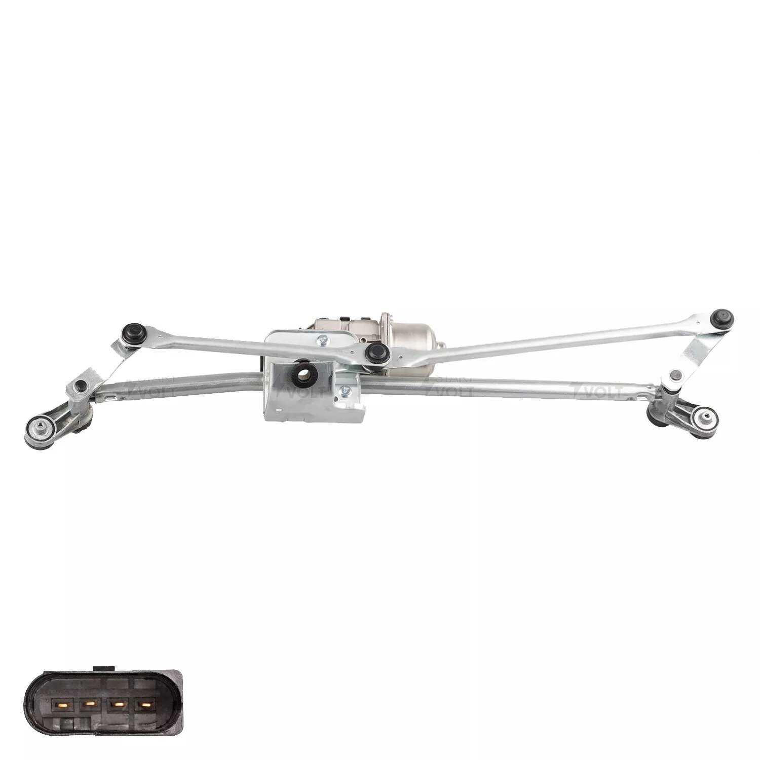 Трапеция стеклоочистителя для а/м ГАЗель Next, Соболь NN, для а/м ГАЗон Next в сборе (STARTVOLT)