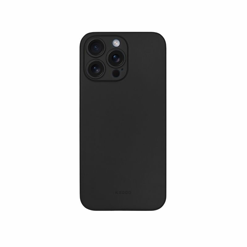 Чехол на iPhone 15 Pro, Air Skin ультратонкий пластик, черный