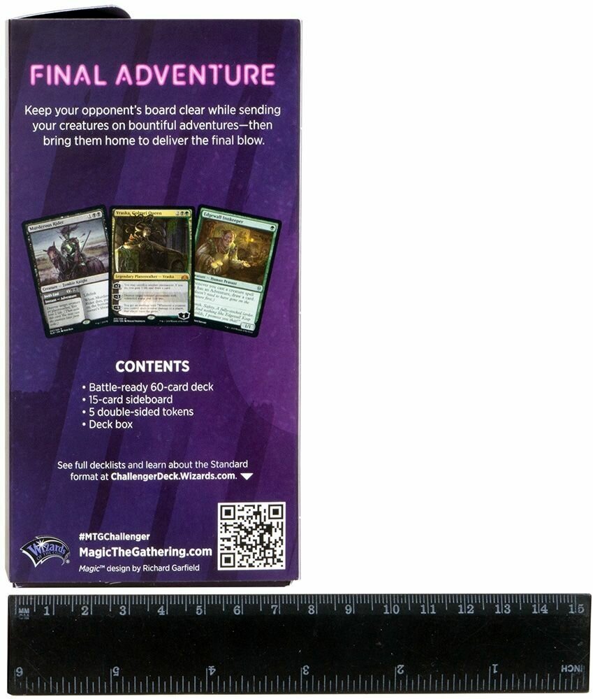 Magic The Gathering: Challenger Deck 2020 MTG Final Adventure на английском — фото 1