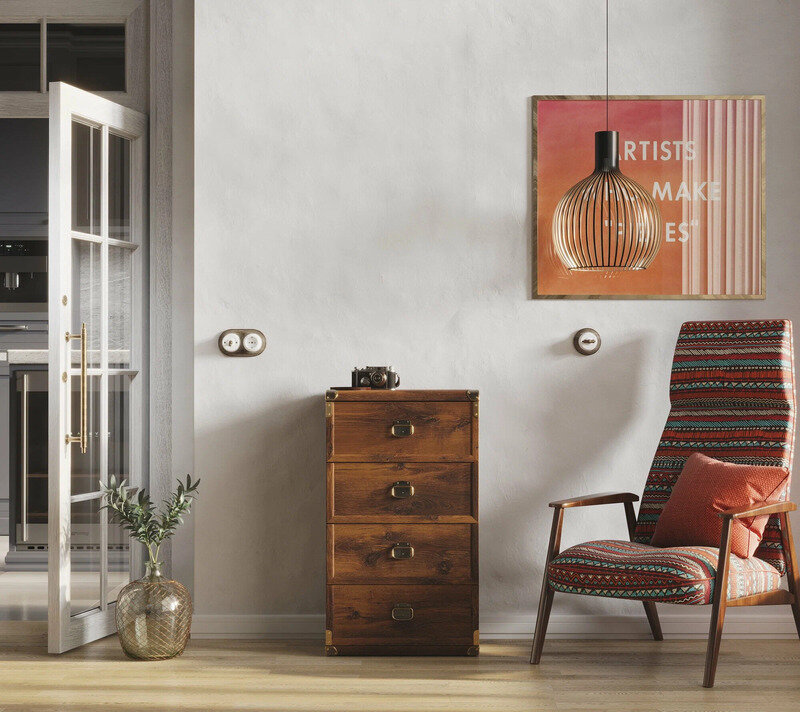 Комод БРВ мебель Индиана JKOM 4s/50 Дуб саттер