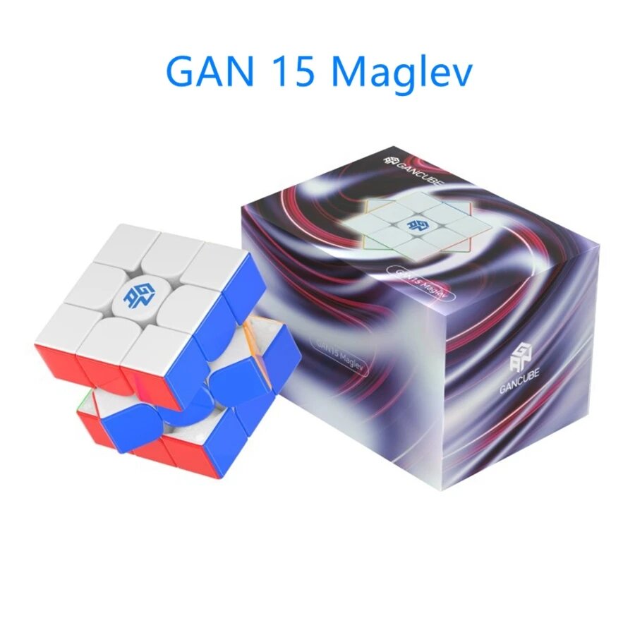 GAN 15 черный магнитный кубик 3x3x3 GAN15 Maglev