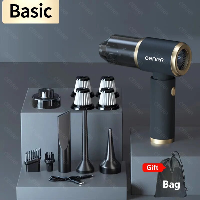 Беспроводной мини-пылесос CENRR Basic 4hepa Bag