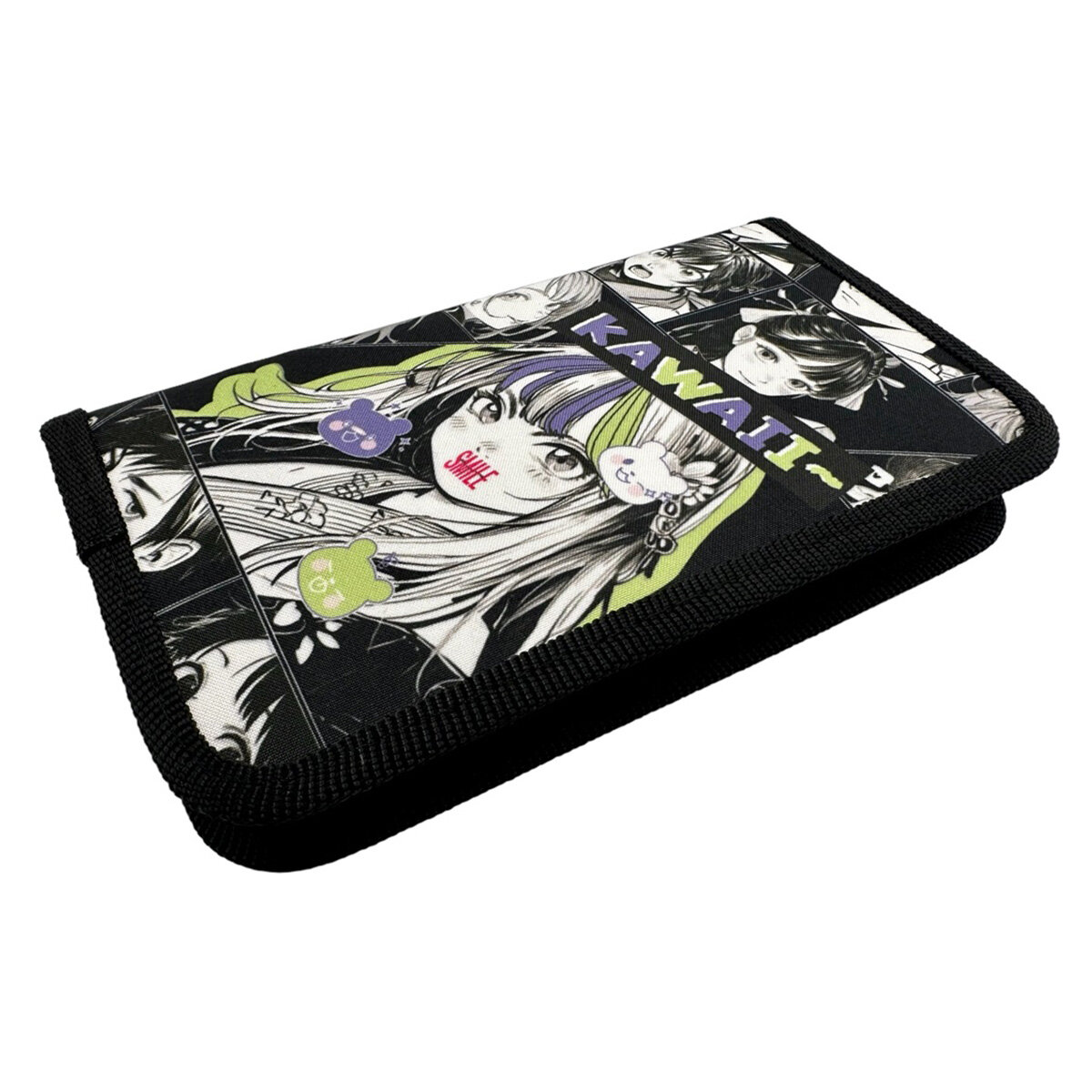 Centrum Пенал корпусный 19*11 см Аниме Smile 74207-PK49 для хранения канцелярии