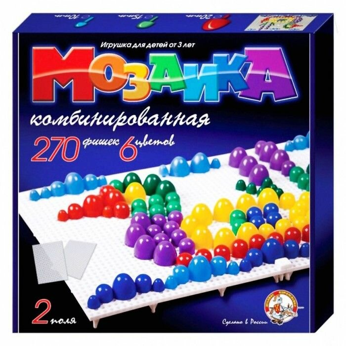 Мозаика Десятое Королевство 270 фишек 10/15/20 мм, 2 поля (2002)