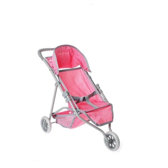 Коляска для кукол Melobo (Melogo) летняя, трехколесная, металлический каркас (6495449)