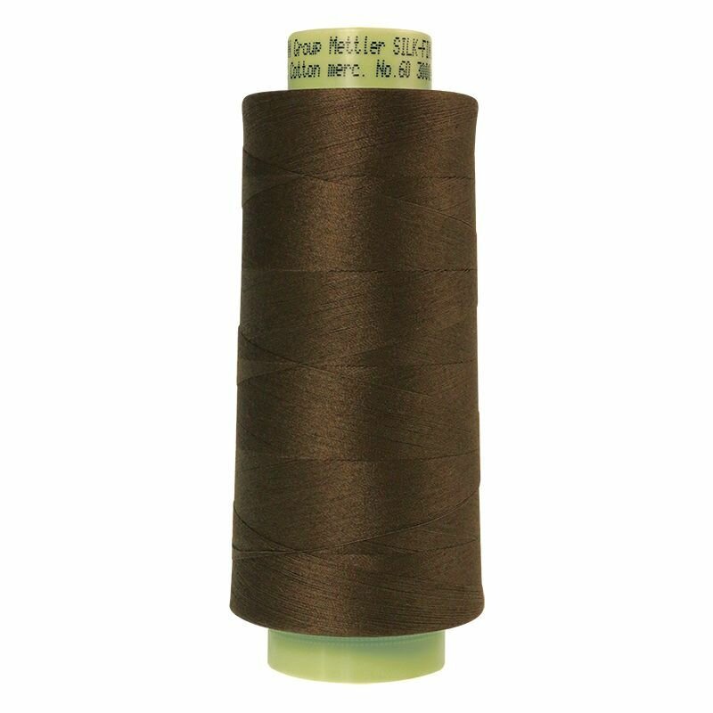 Нить для машинного квилтинга METTLER "Silk Finish", Cotton 60, 2743 м, цвет 1043, Olive