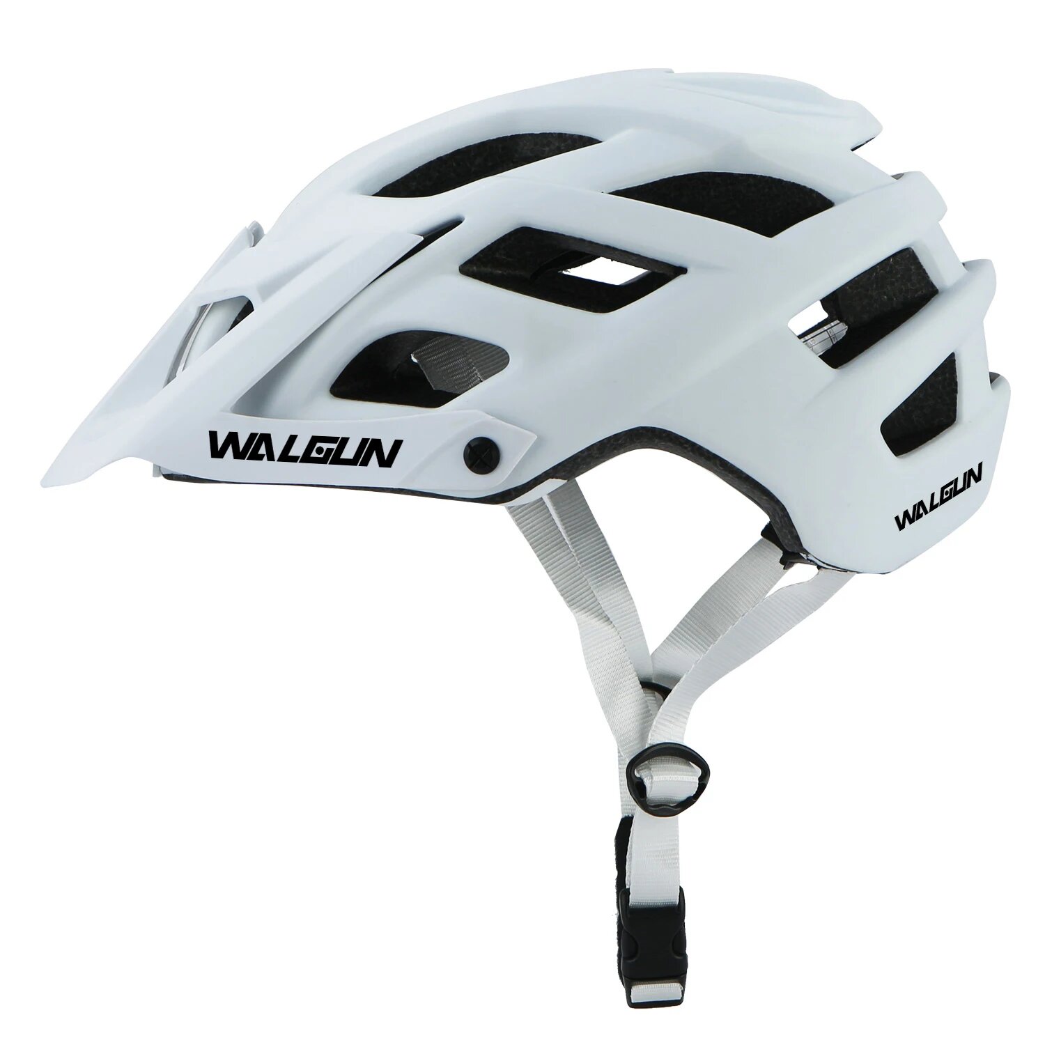 Велошлем горный WALGUN Moon VTT белый, M (55-58cm)