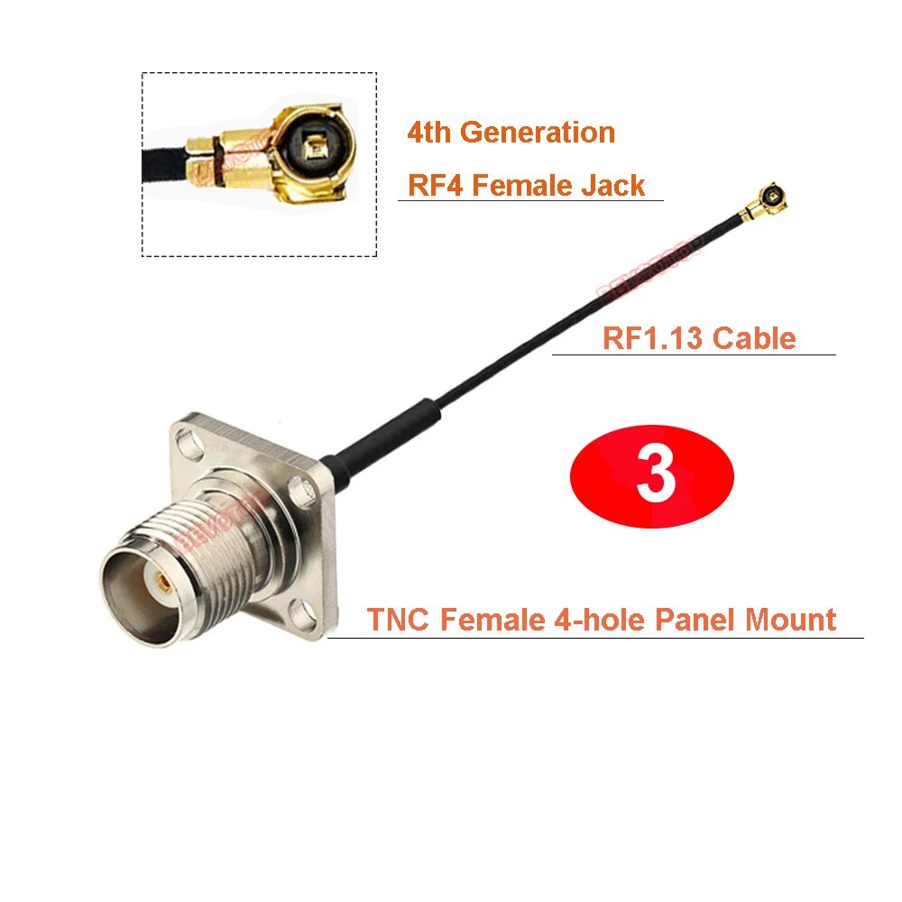 BEVOTOP Удлинитель RF1/RF4 10см