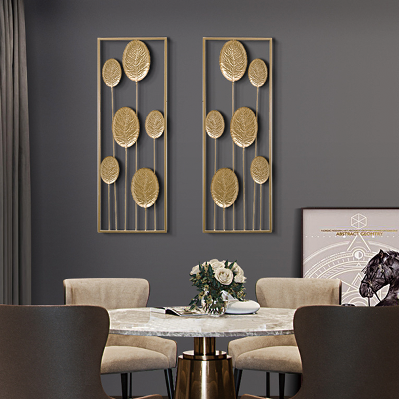 Украшение стен из железа Гостиная диван настенная подвеска современная простая стена декоративная настенная подвеска