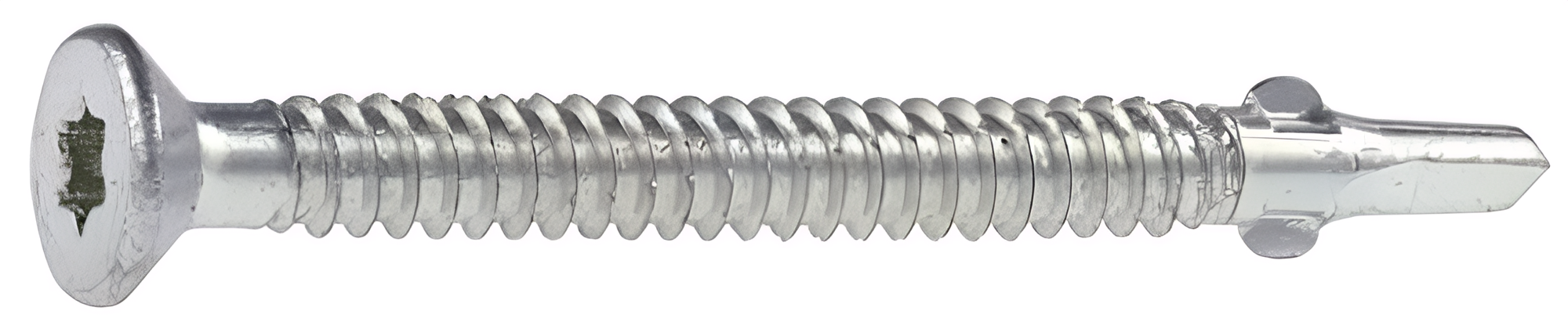 Саморез с крыльчаткой флюгель 4.8х38 мм STARFIX, цинк, сверло TORX25 5000 шт в коробе