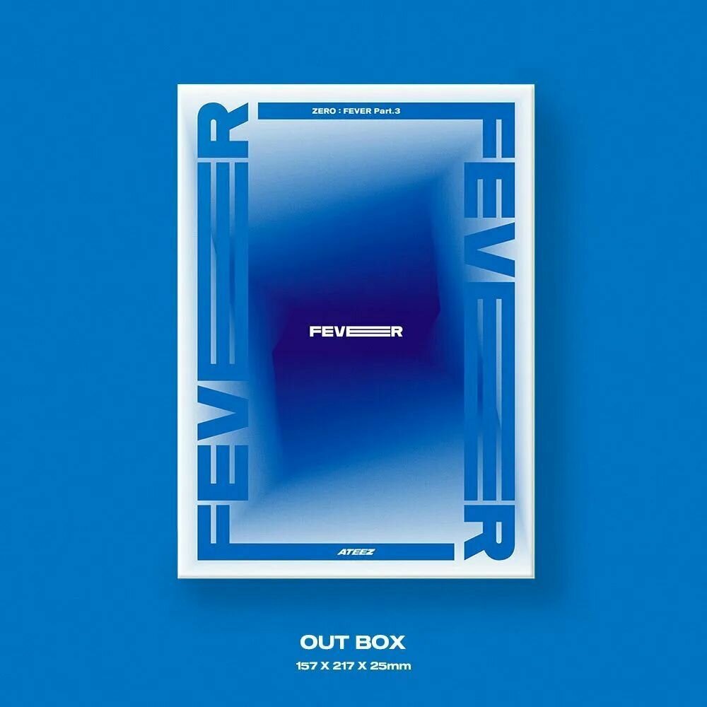 ATEEZ ZERO FEVER Part.3 A Version официальный альбом, CD (Z ver)