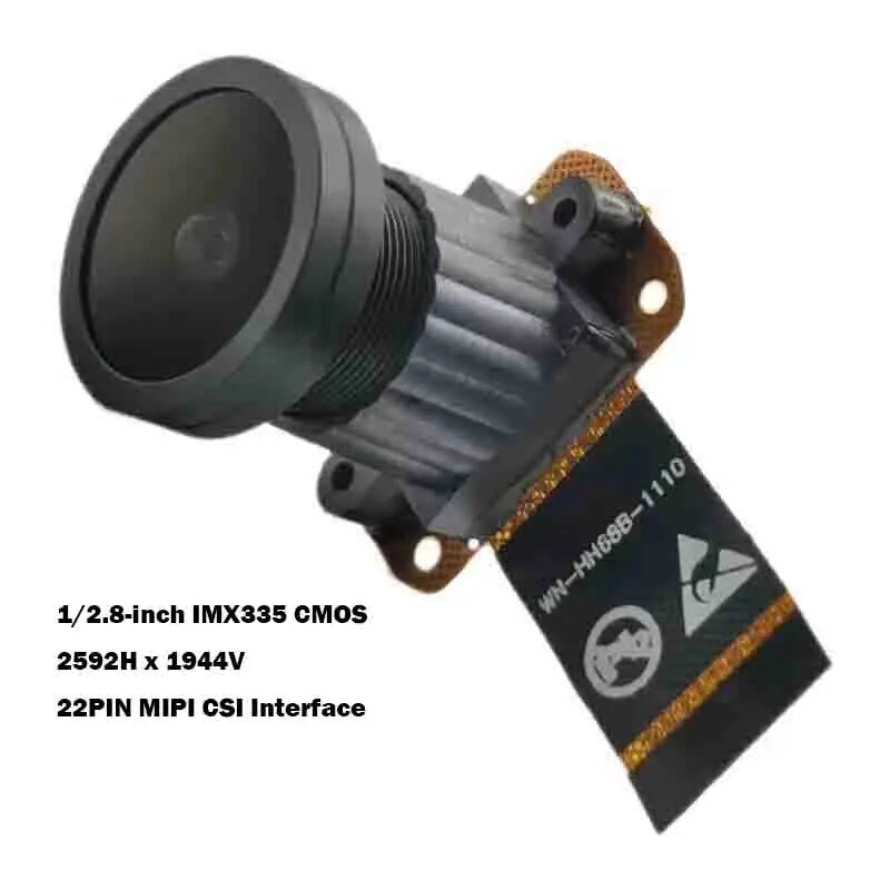 2592H x 1944V 5MP HD IMX335 MIPI модуль камеры с фиксированным фокусом 125 градусов 22PIN MIPI CSI для распознавания лиц