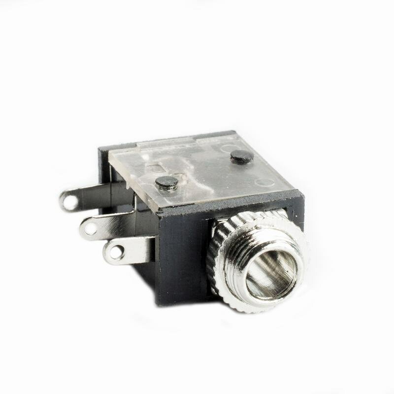 2 шт, 3,5 мм, 3P, гнездовой аудиоразъем PJ323, 3-контактный разъем для DIP наушников, разъем для наушников