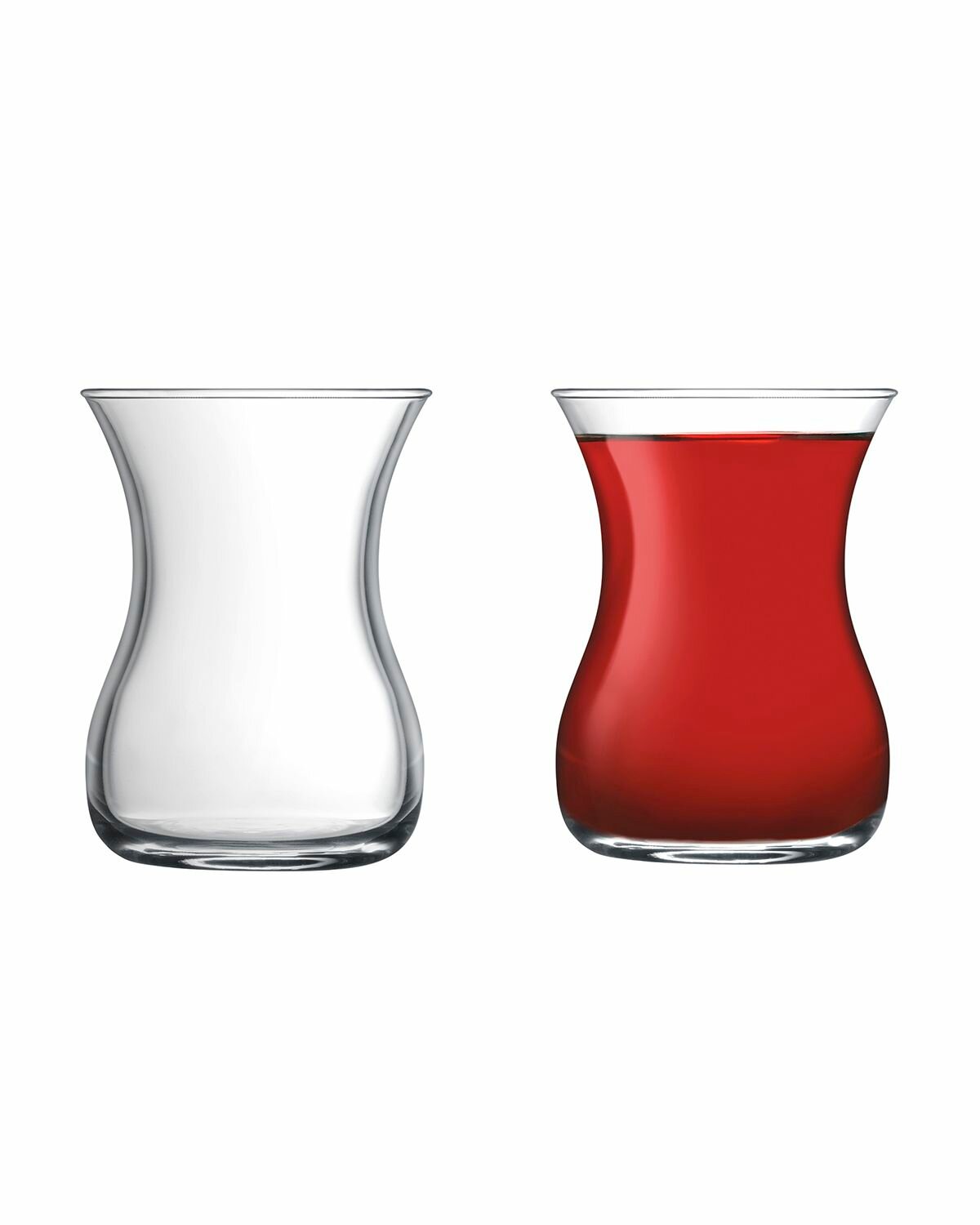 Армуды для чая, чашки для чая стеклянные. Состав:100% Стекло. Размер:150ML. Цвет: Прозрачный/CARESS