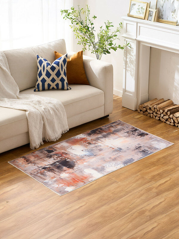 Ковер Эстет прямоугольный, короткий ворс, 80х150 см, разноцветный