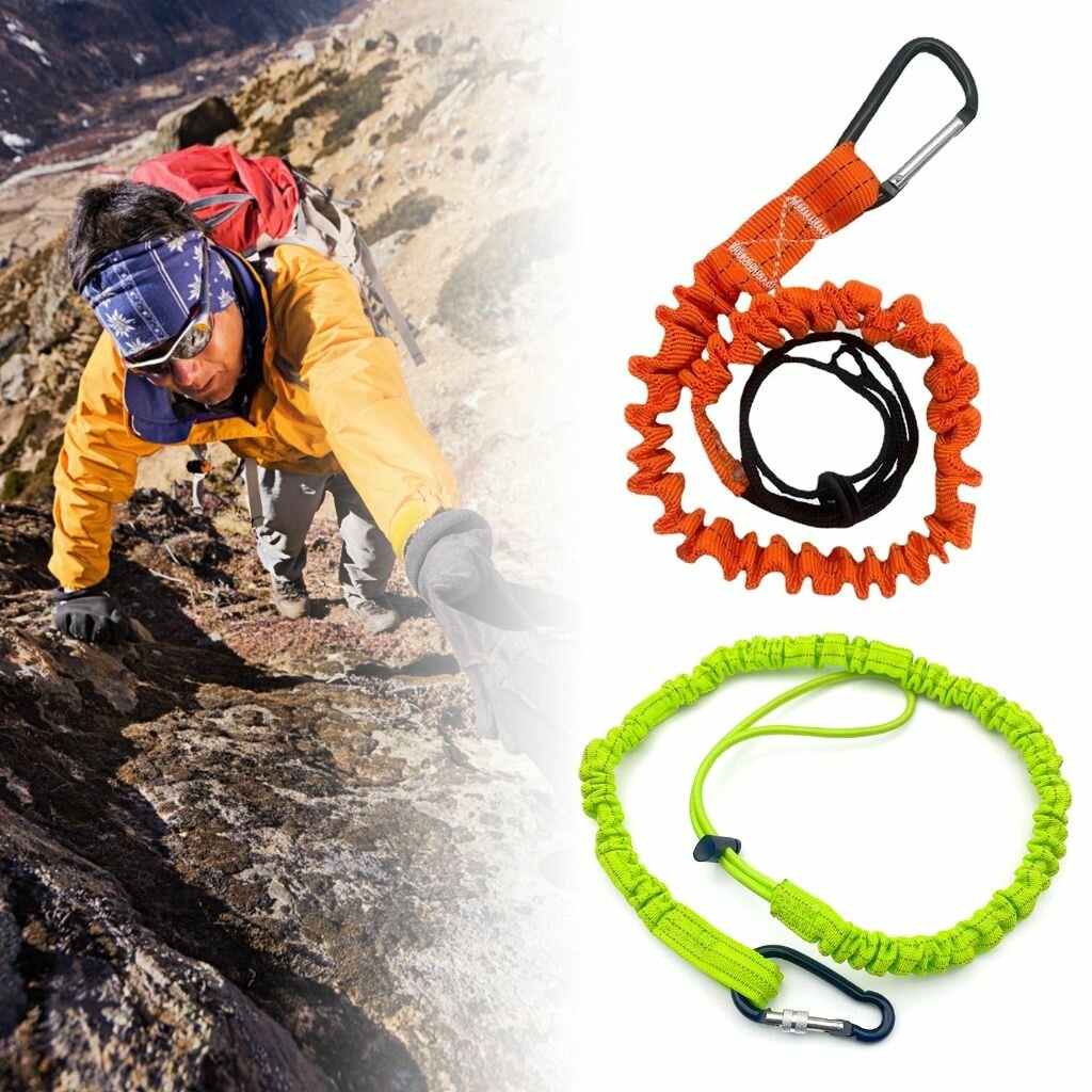 Прочие аксессуары для альпинизма, Нейлоновый страховочный трос для работы на высоте - оранжевый