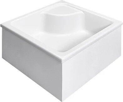 Поддон для душа Radaway Naxos C800 глубокий, 80x80 см, акриловый, квадратный