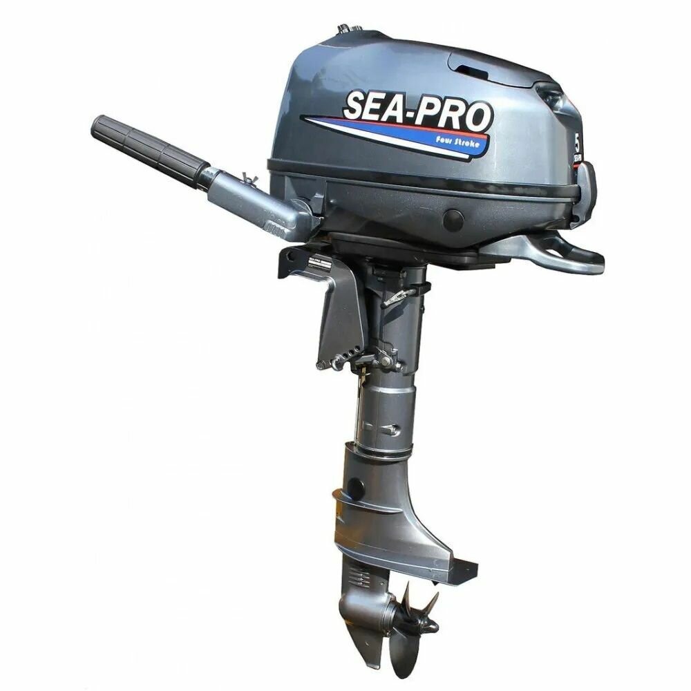 Лодочный мотор SEA-PRO F 6S, 4-х тактный, 139 см3, 6 л. с. 25 кг.
