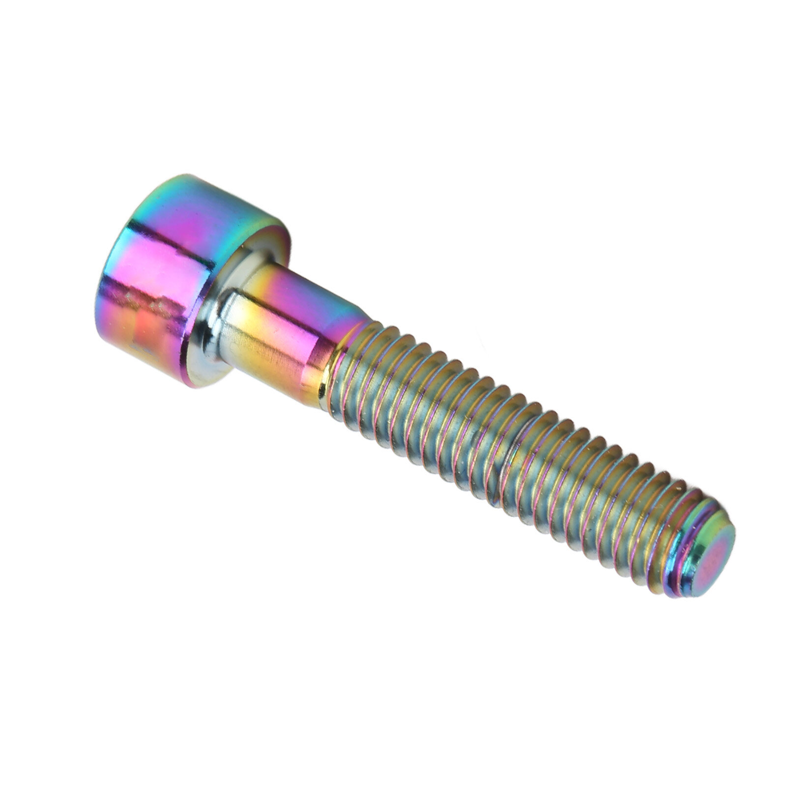 RISK Крепежный болт верхней крышки выноса гарнитуры M6x30 мм, болт выноса рулевой колонки велосипеда, винт из титанового сплава для ремонта велосипеда, ослепительный