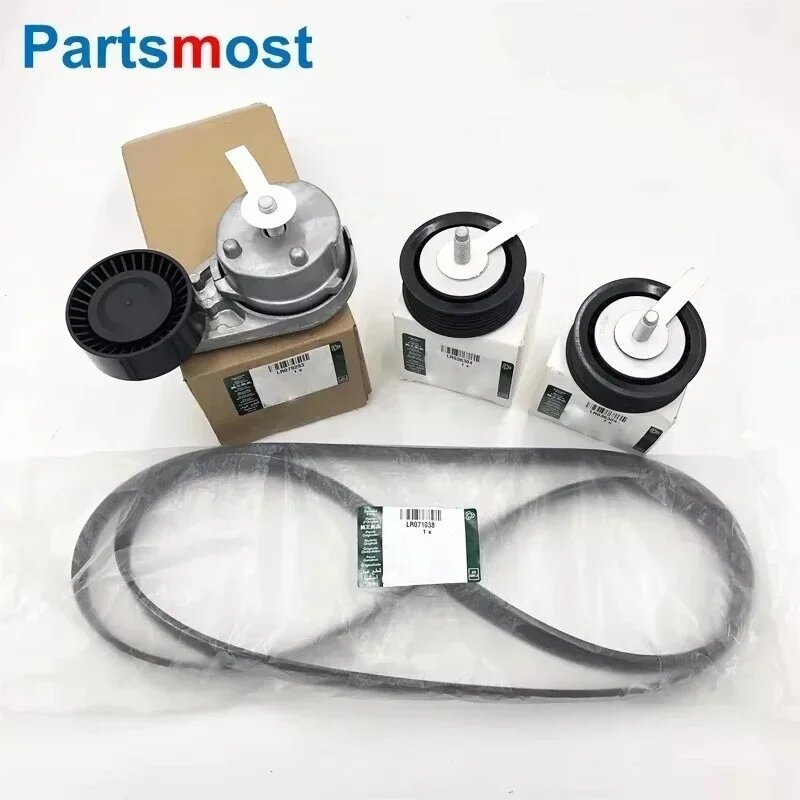 LR071038 LR079293 LR036304 3,0 дизельный натяжной шкив приводного ремня генератора для Land Rover Range Rover 13- RR Sport Discovery 4