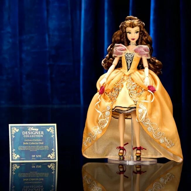 Disney Кукла Бэлль Belle Disney Designer Collection Dance Series Limited Edition Doll, Beauty and the Beast , 31 см