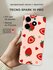 Чехол на Tecno Spark 10 Pro / Текно Спарк 10 Про с принтом "Heart strawberries 1...