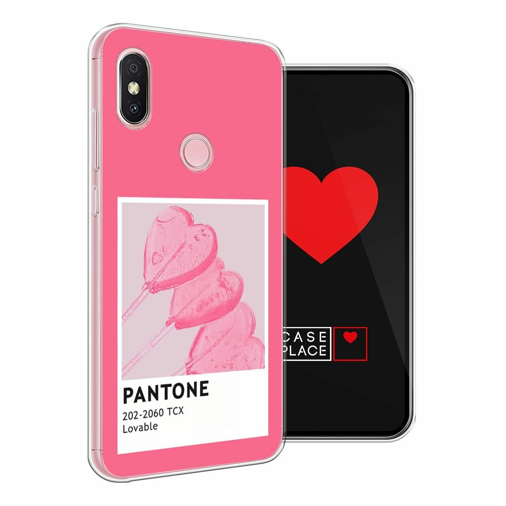 Чехол на Xiaomi Redmi S2 (Redmi Y2) / Сяоми Редми С2 (Редми Y2) с принтом "Pantone Lovable 1 - 14 февраля" — фото 1