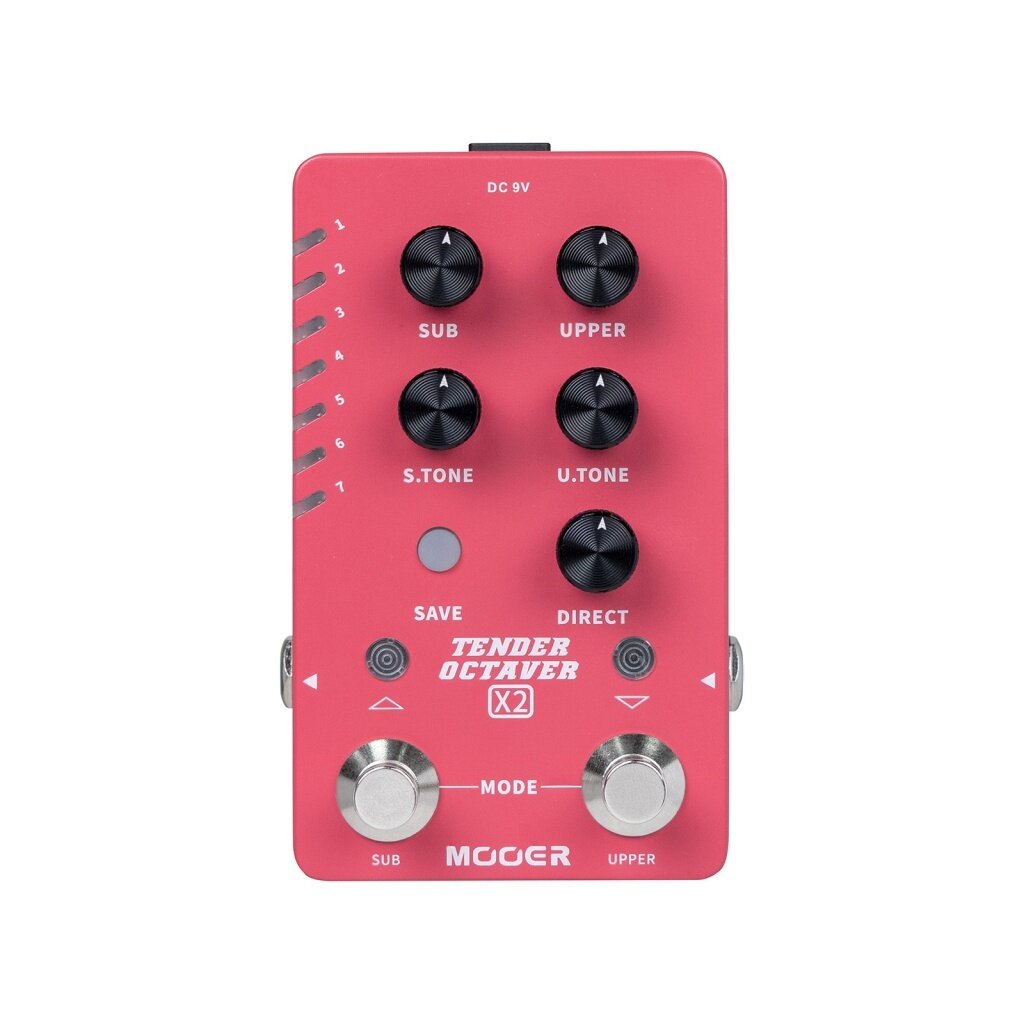 Педаль эффектов, Mooer M730 Tender Octaver X2