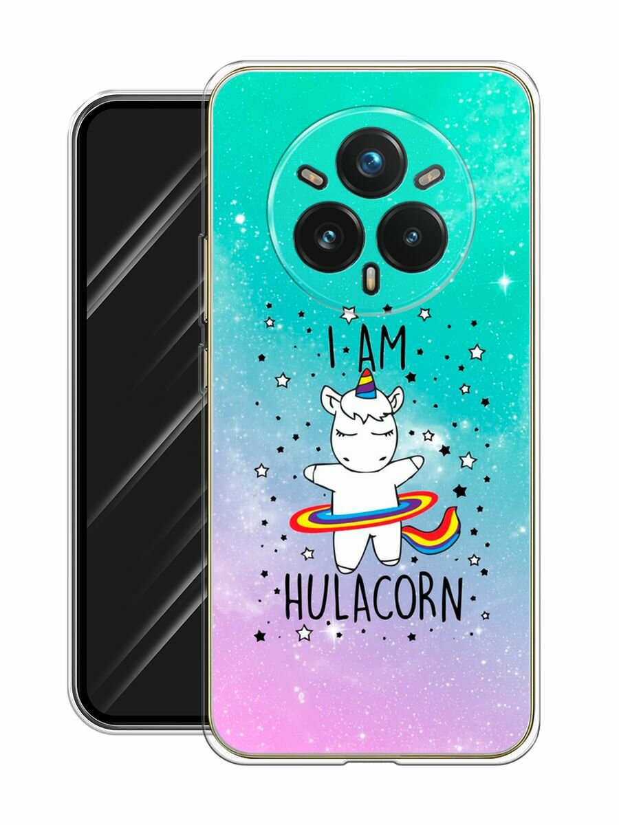 Чехол на Realme 14 Pro+ / Реалми 14 Про+ с принтом I am hulacorn — фото 1