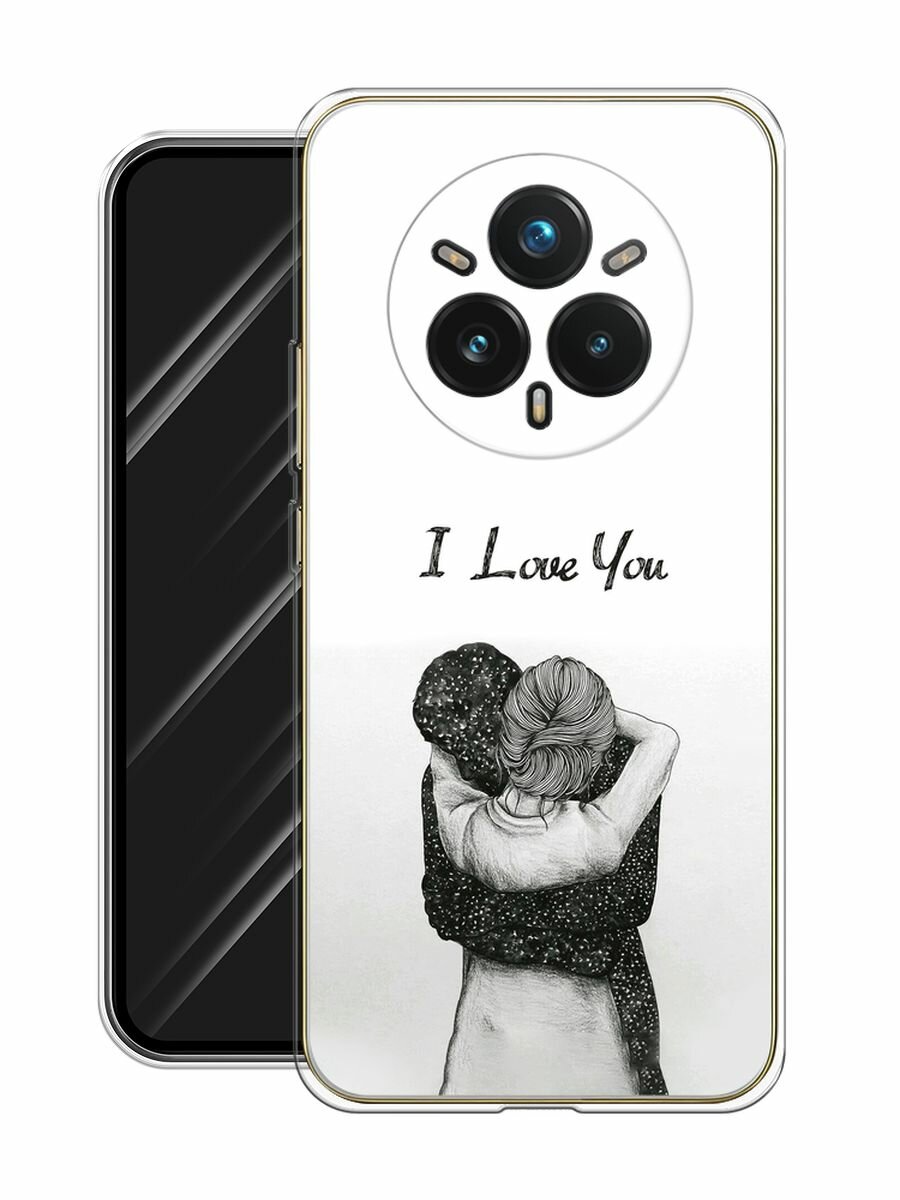 Чехол на Realme 14 Pro+ / Реалми 14 Про+ с принтом I love you 1 — фото 1