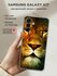 Чехол на Samsung Galaxy A17 / Самсунг А17 с принтом "Лев арт 8"