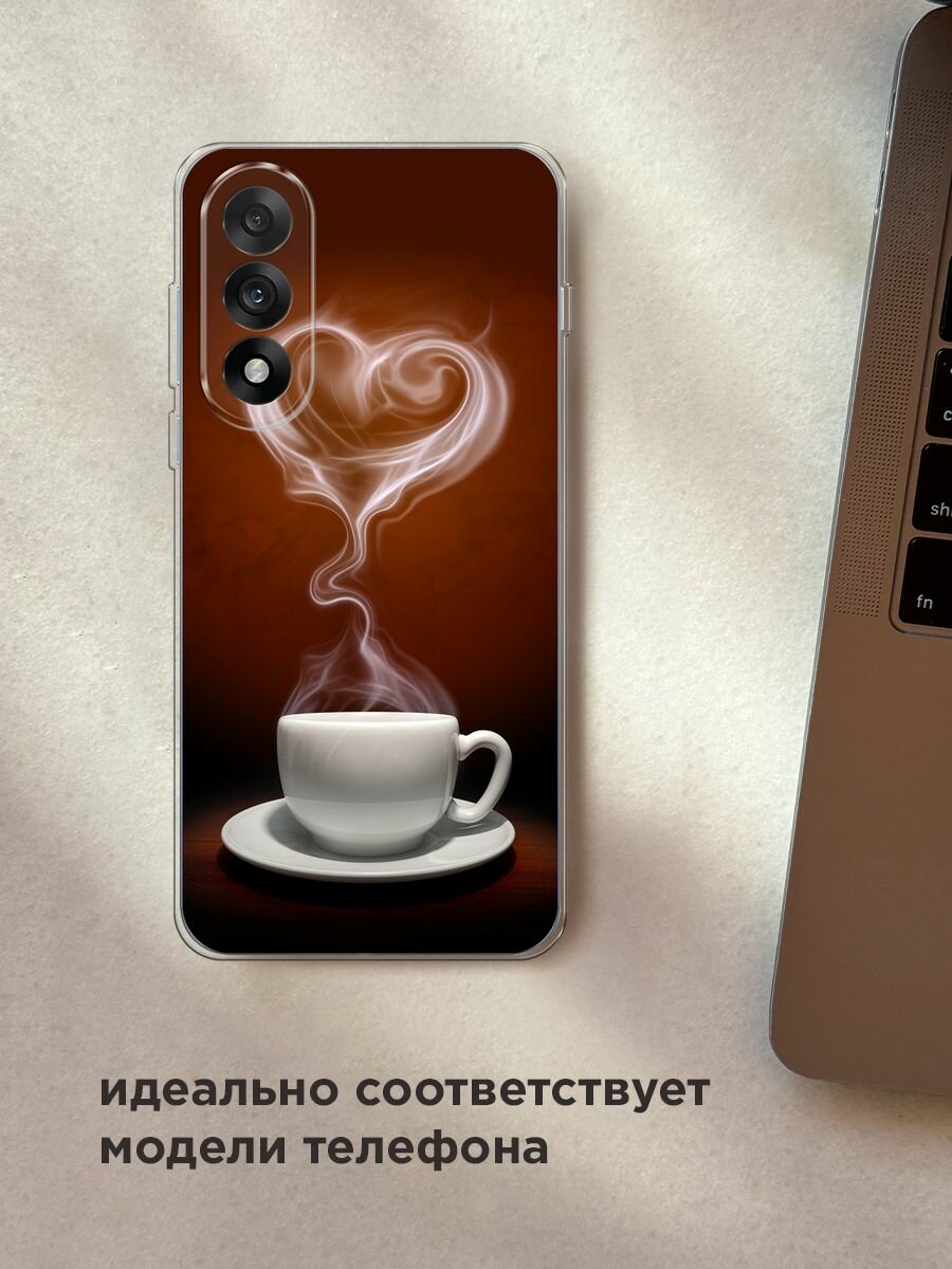 Чехол на OnePlus Nord 5 / Ван Плас Норд 5 с принтом "Кофейная любовь" — фото 1