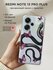 Чехол на Xiaomi Redmi Note 13 Pro+ / Сяоми Редми Нот 13 Про + с принтом "Snake a...