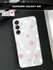 Чехол на Samsung Galaxy A16 / Самсунг А16 с принтом "Розовые и белые цветы", про...