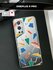 Чехол на OnePlus 9 Pro / ВанПлас 9 Про с принтом "Зонты паттерн", прозрачный