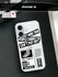 Чехол на Apple iPhone 16 / Айфон 16 с принтом "I like it", прозрачный