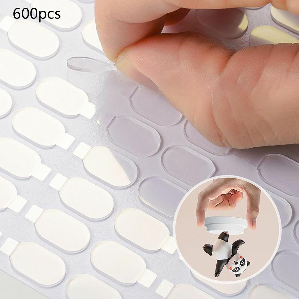 600 штук гелевых клеевых точек для поделок, воздушных шаров, праздничного оформления