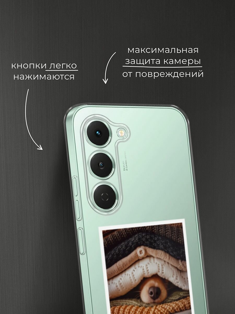 Чехол на Tecno Spark 40 Pro / Текно Спарк 40 Про с принтом Сезон свитера — фото 1