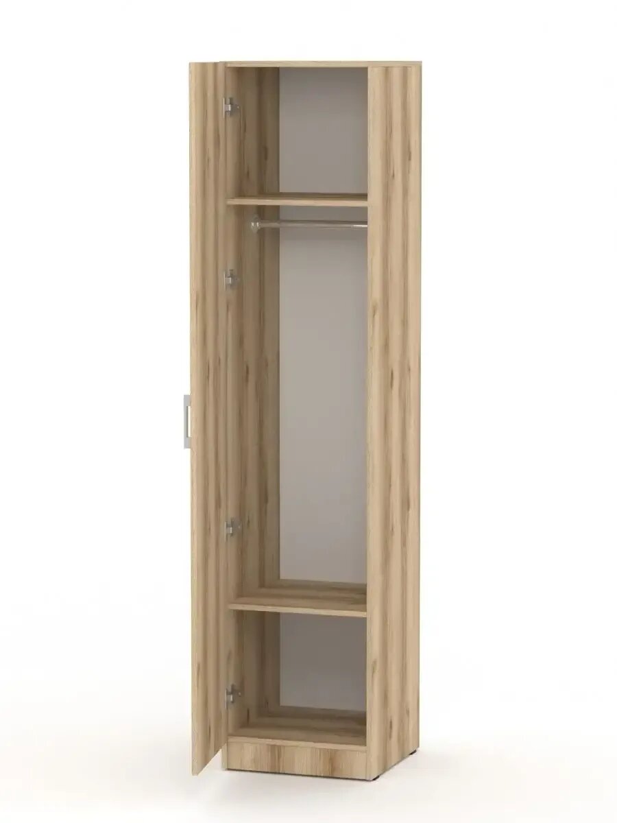 Шкаф пенал FRESTER напольный с дверками высокий для одежды ванной, от производителя