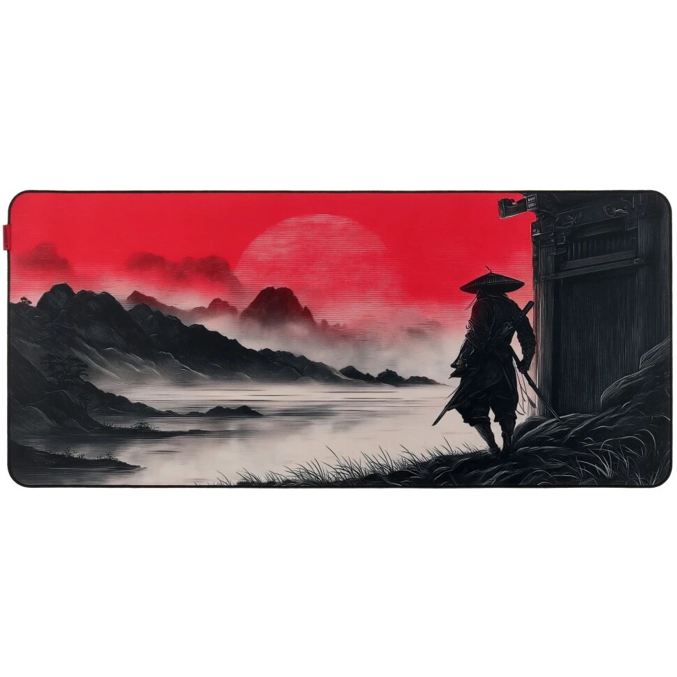 Коврик ARDOR GAMING Dark Asia Yujitsu (XL) черный, 900 мм x 400 мм x 4 мм