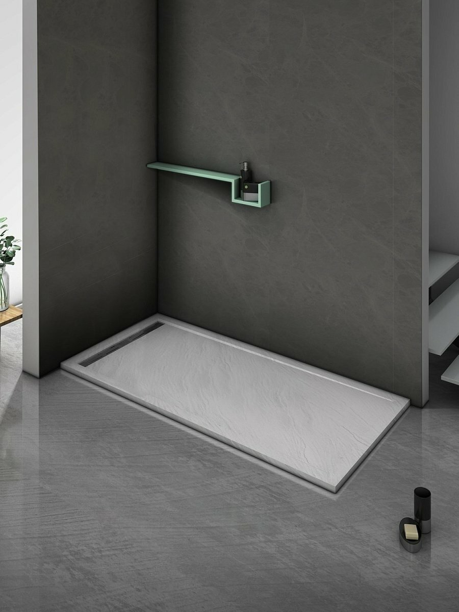 Душевой поддон Weltwasser WW TRS STONE WT 10000004370 100x70 белый