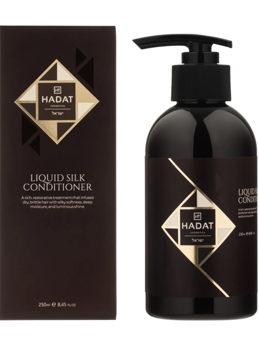 HADAT COSMETICS Кондиционер для Блеска и Сияния Волос LIQUID SILK, 250 мл