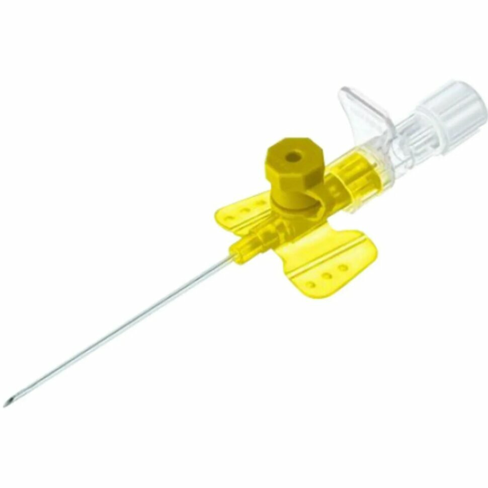 Катетер периферический с доп. портом 24G тефлон VM 100шт/уп, 1156159