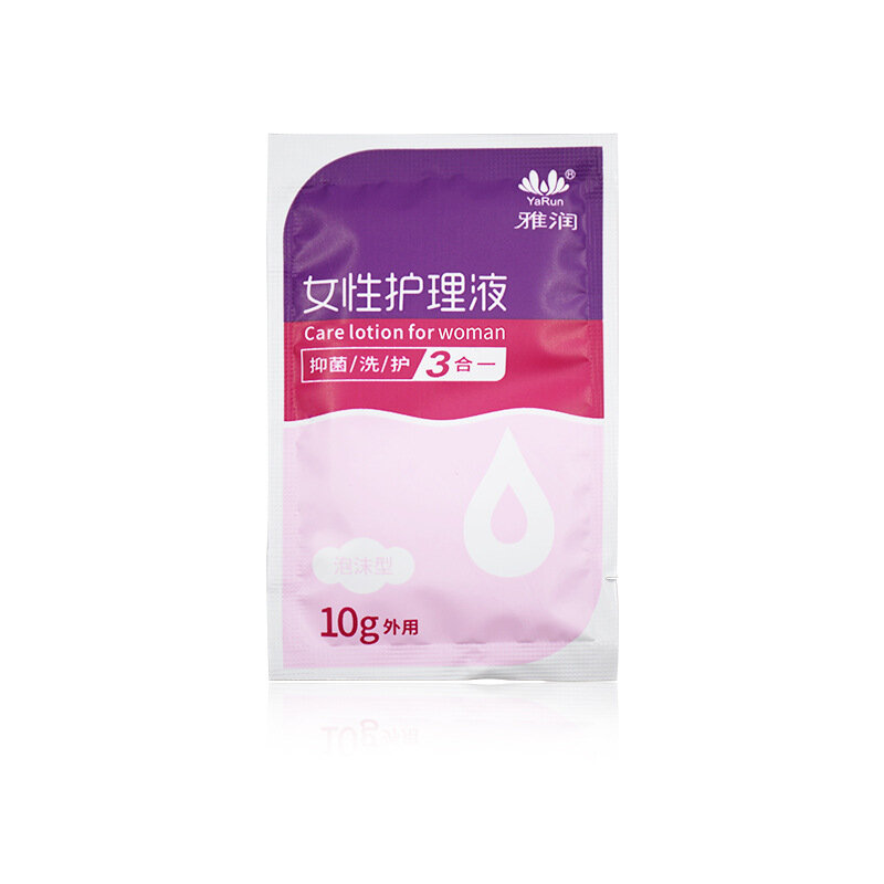 Женский очищающий раствор Yarun, 10 г, в пакетиках, женский очищающий раствор, товары для взрослых, оптовая продажа,